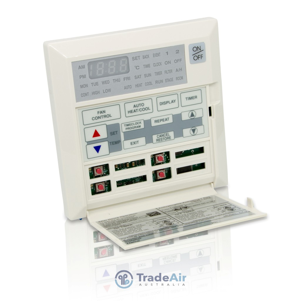 Actron Air C7-3 Wall Control C Series 7 Day 3 Stage Cool/Heat – Trade ...